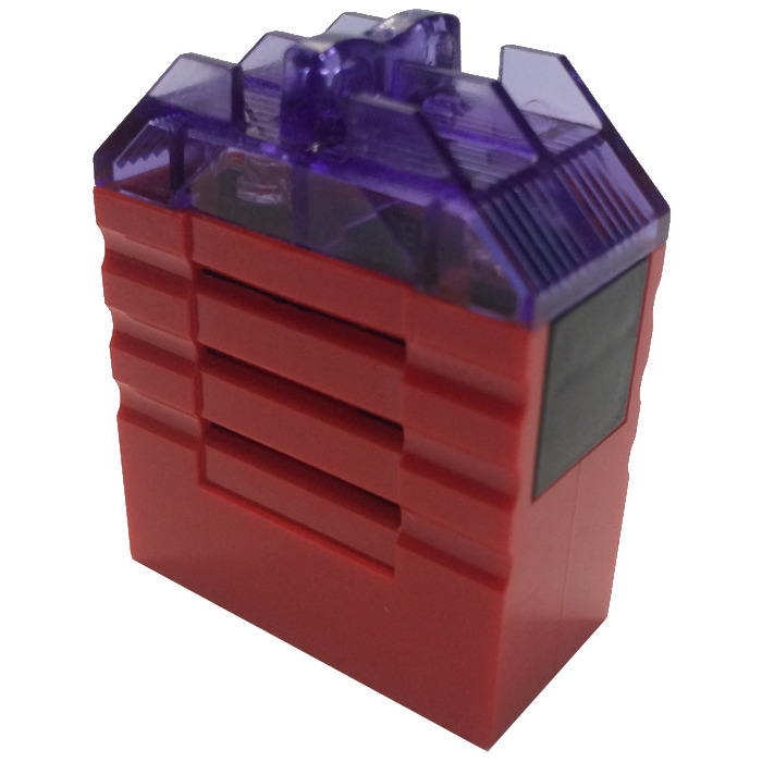 LEGO Red Electric Light & Sound Siren 4 x 2 x 4 Jack Stone (40279 / ...