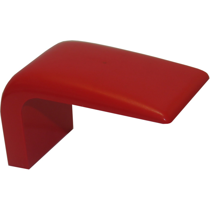 LEGO Red Fabuland Car Roof with Fixed Curve | Brick Owl