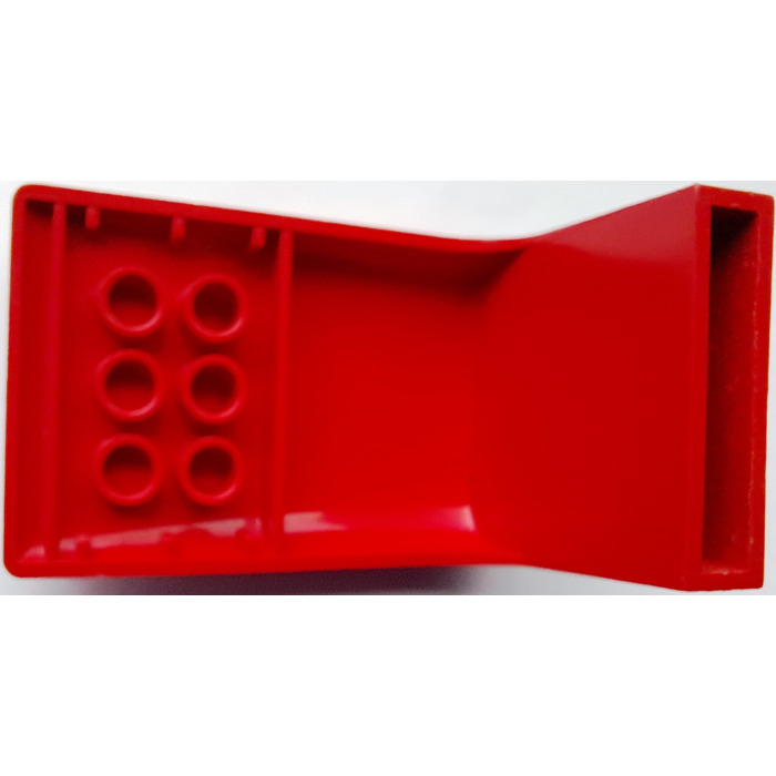 LEGO Red Fabuland Car Roof with Fixed Curve | Brick Owl