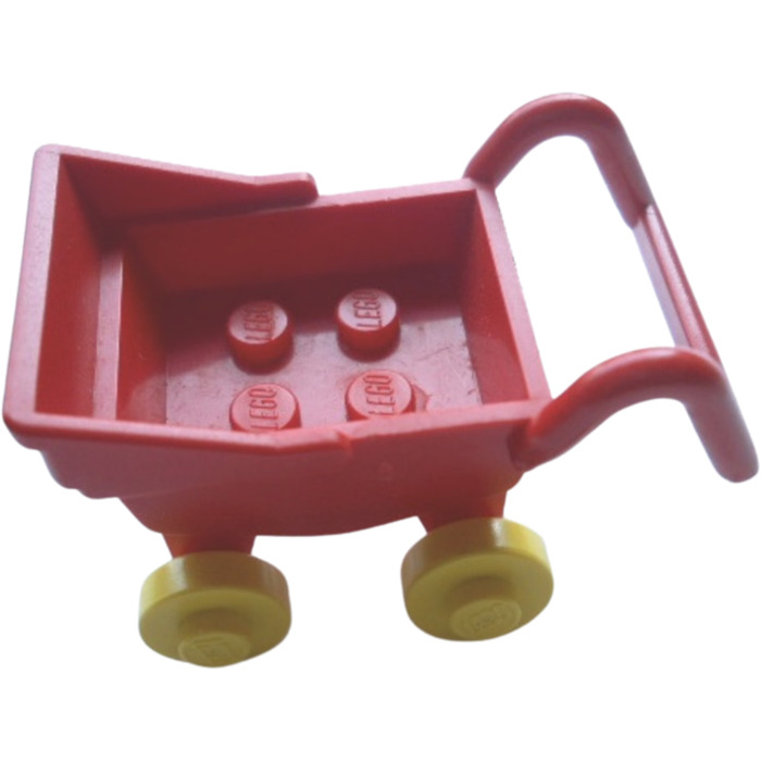 LEGO Fabuland Pram with Yellow Wheels | Brick Owl - LEGO Marketplace