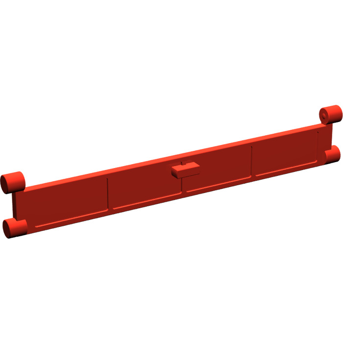LEGO Red Garage Roller Door Section with Handle (4219) | Brick Owl ...