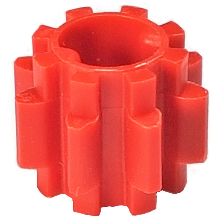 LEGO Red Gear with 8 Teeth Type 2 (8169 / 10928) | Brick Owl - LEGO ...