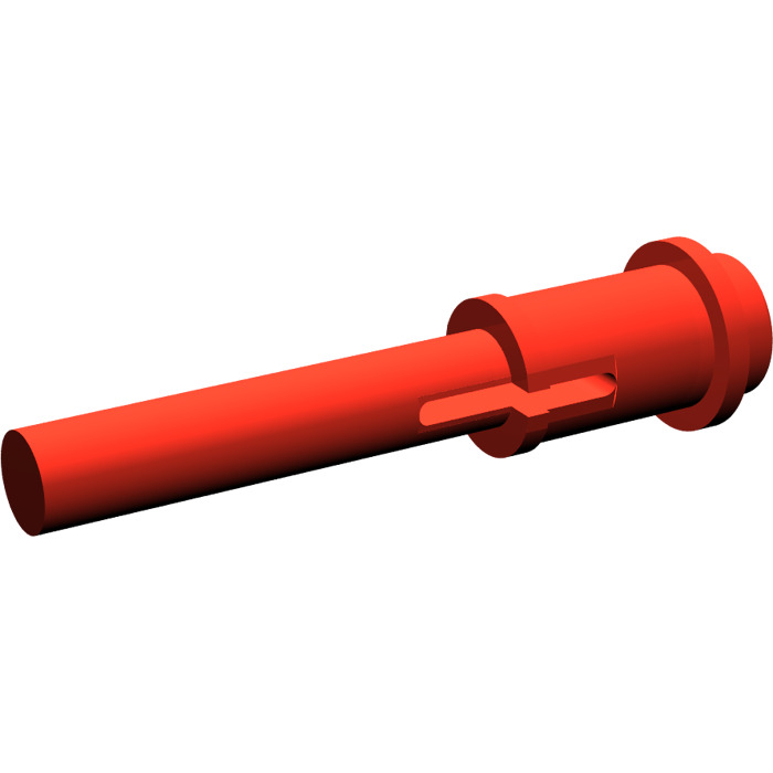LEGO Red Half Pin with Bar 2L (42456 / 61184) | Brick Owl - LEGO ...