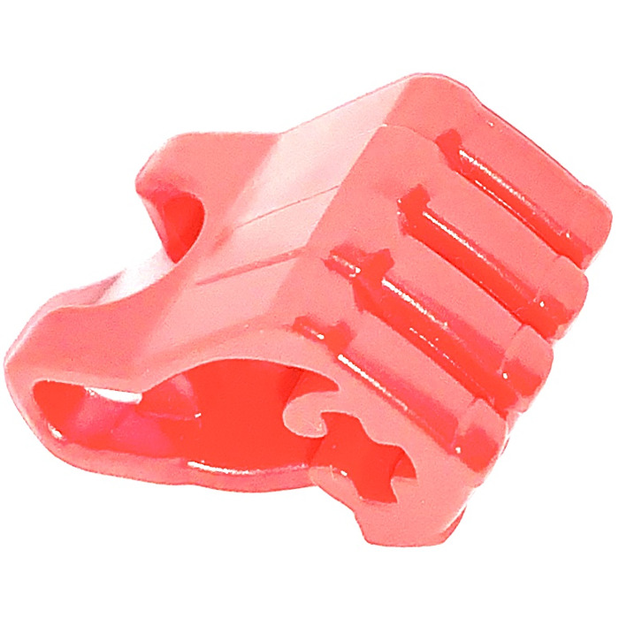 LEGO Red Hand with Joint Socket and Axle Hole with 4 Fingers (93575 ...