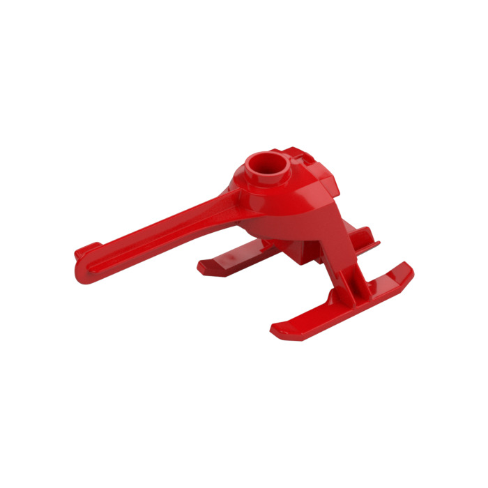 LEGO Red Helicopter Body with Skids (41327) | Brick Owl - LEGO Marketplace