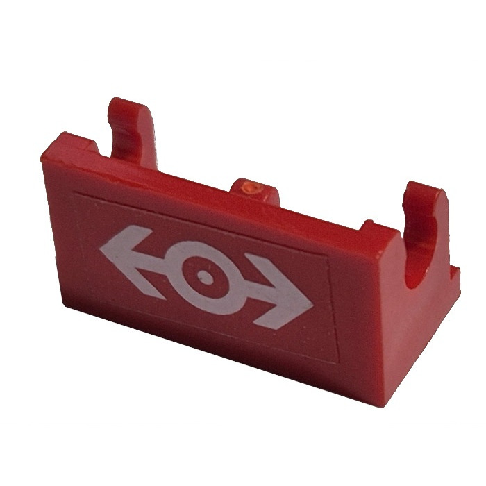 LEGO Hinge 1 x 2 Base with Train Logo Sticker (3937) | Brick Owl - LEGO ...