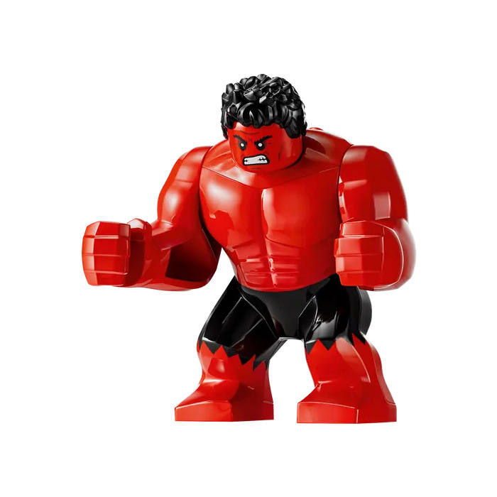 LEGO Red Hulk (Large) with Black Eyes Minifigure | Brick Owl - LEGO ...