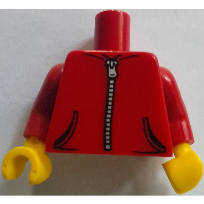 LEGO Red Imp Minifig Torso (973 / 88585) | Brick Owl - LEGO Marketplace