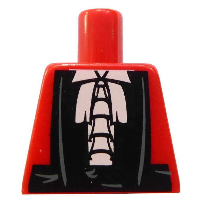 LEGO Red Judge Torso without Arms (973) | Brick Owl - LEGO Marketplace