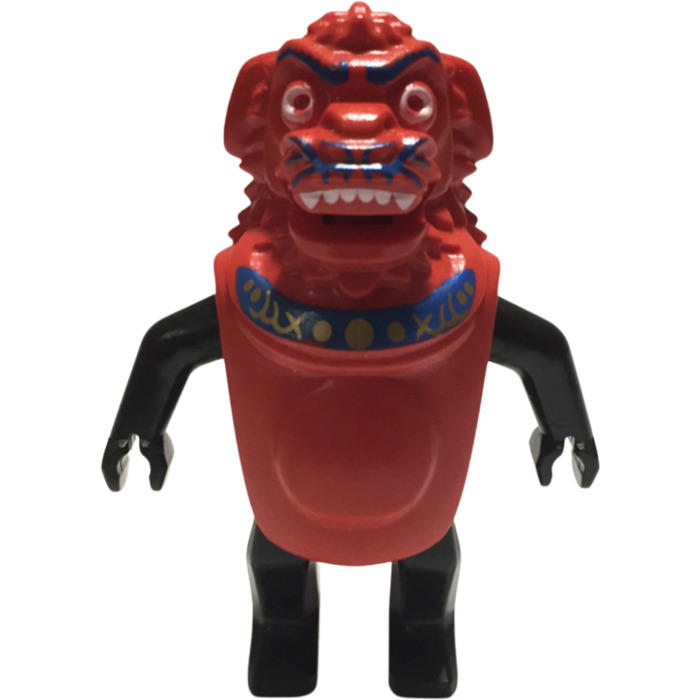 LEGO Red Jun-Chi the Stone Guardian Lion-Dog | Brick Owl