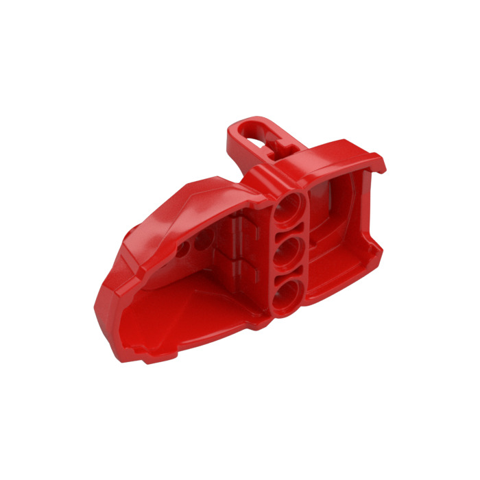 LEGO Red Large Figure Foot with Ball Socket (90661) | Brick Owl