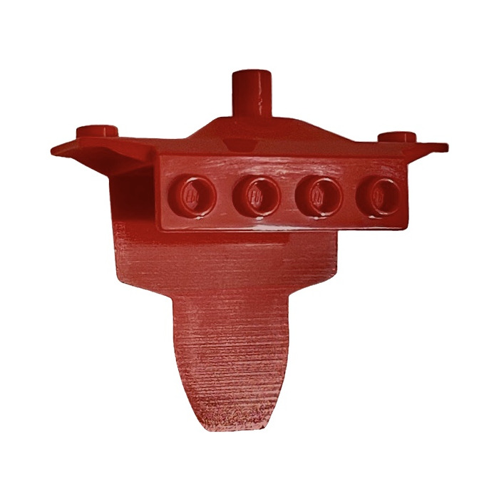 LEGO Red Large Figure Torso with Black Spots and Orange Veins (24301 / ...