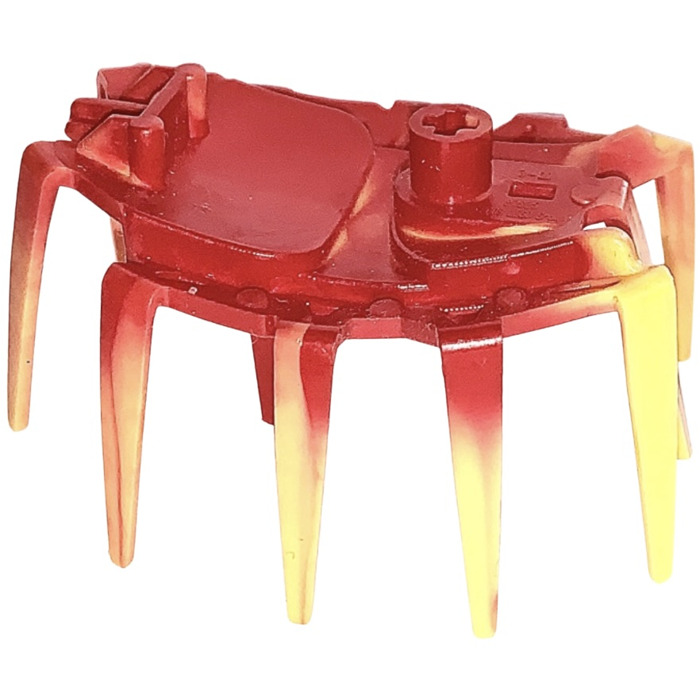 LEGO Large Shield / Armor with Spikes and Marbled Yellow (87825 ...