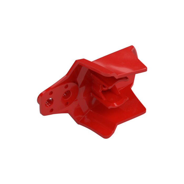 LEGO Red Large Shoulder Armor with Ball Pin (90650) | Brick Owl