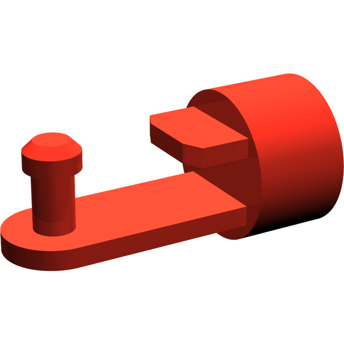 LEGO Red Magnet Holder for Train Base 6 x 16 Type 1 | Brick Owl - LEGO ...