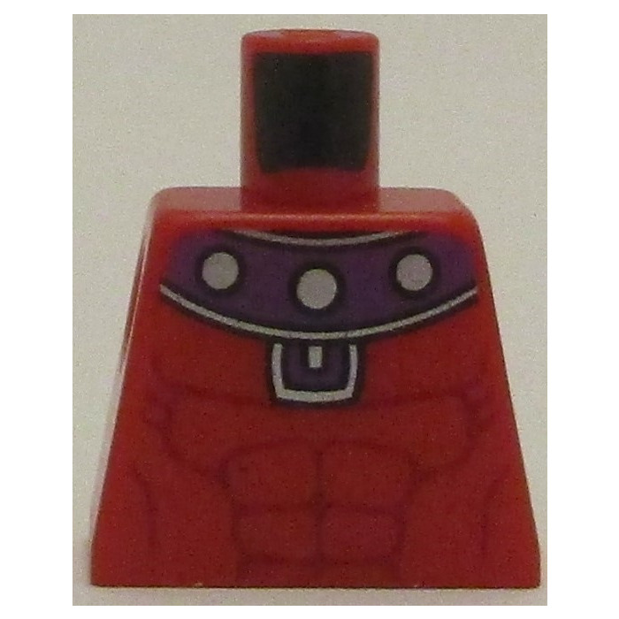LEGO Red Magneto Torso without Arms (973) | Brick Owl - LEGO Marketplace