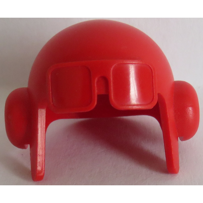 LEGO Red Maxifigure Aviator Helmet | Brick Owl - LEGO Marketplace