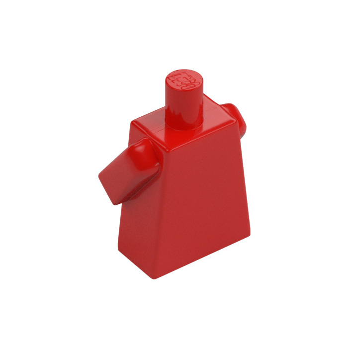 LEGO Red Minecraft Torso with Mason Villager Outfit (25767) | Brick Owl ...