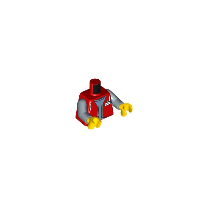 LEGO Red Minifig Torso (973 / 76382) | Brick Owl - LEGO Marketplace