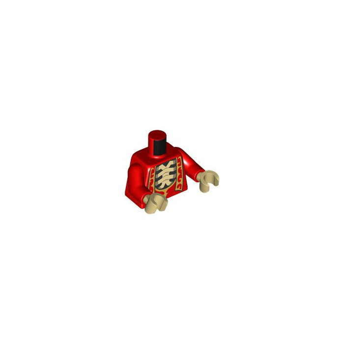 LEGO Red Minifig Torso Szass Tam (973 / 76382) | Brick Owl - LEGO Marketplace