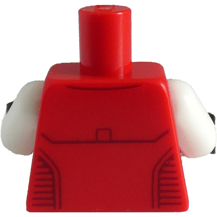 LEGO Red Minifig Torso with M:Tron Logo (973) | Brick Owl - LEGO ...