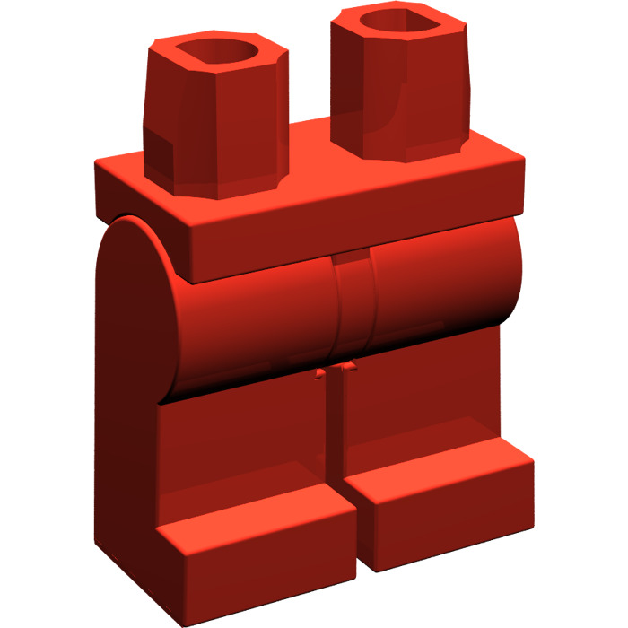 LEGO Red Minifigure Hips and Legs (73200 / 88584) | Brick Owl - LEGO ...