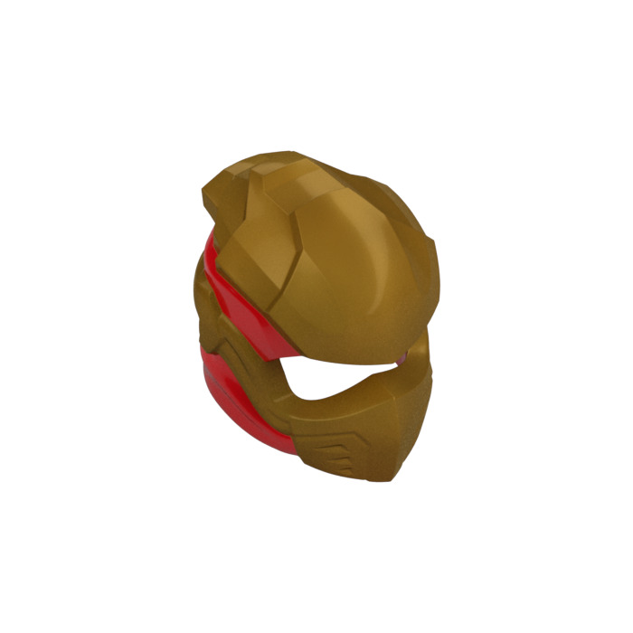 LEGO Red Ninjago Wrap with Knot with Pearl Gold (5990) | Brick Owl
