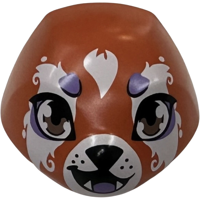 LEGO Red Panda Large Figure Head | Brick Owl - LEGO Marketplace
