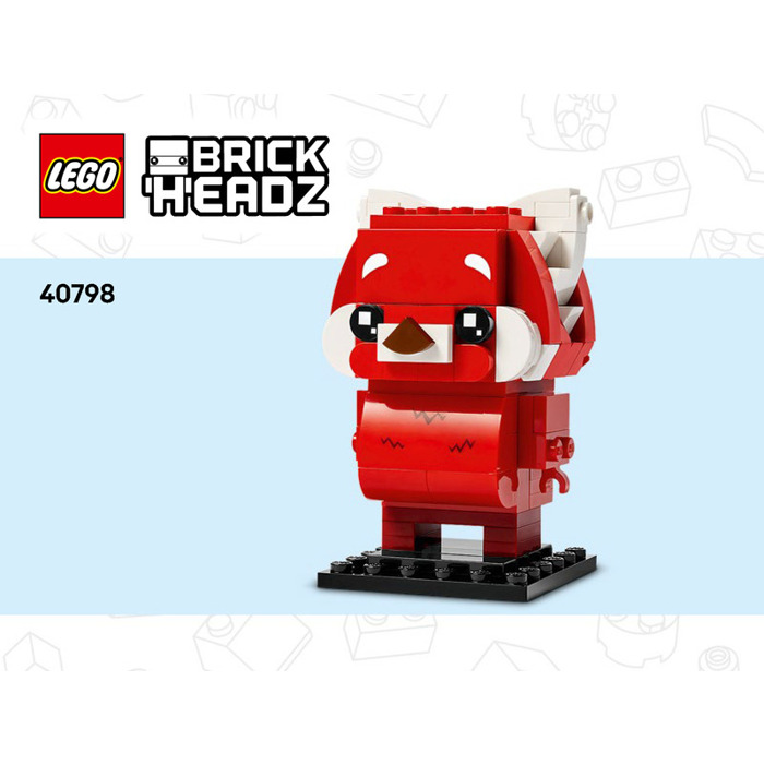 LEGO Red Panda Mei Set 40798 Instructions | Brick Owl - LEGO Marketplace