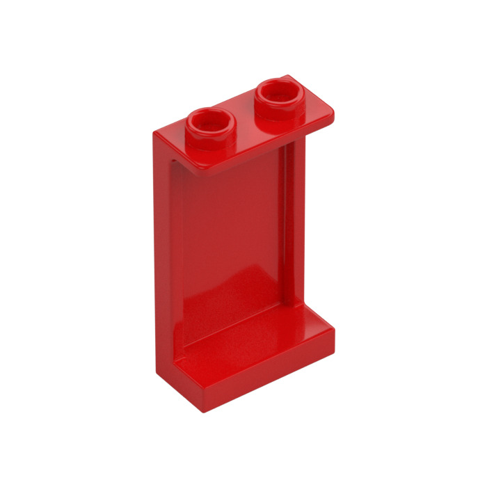 LEGO Red Panel 1 x 2 x 3 with Side Supports (35340 / 87544) | Brick Owl