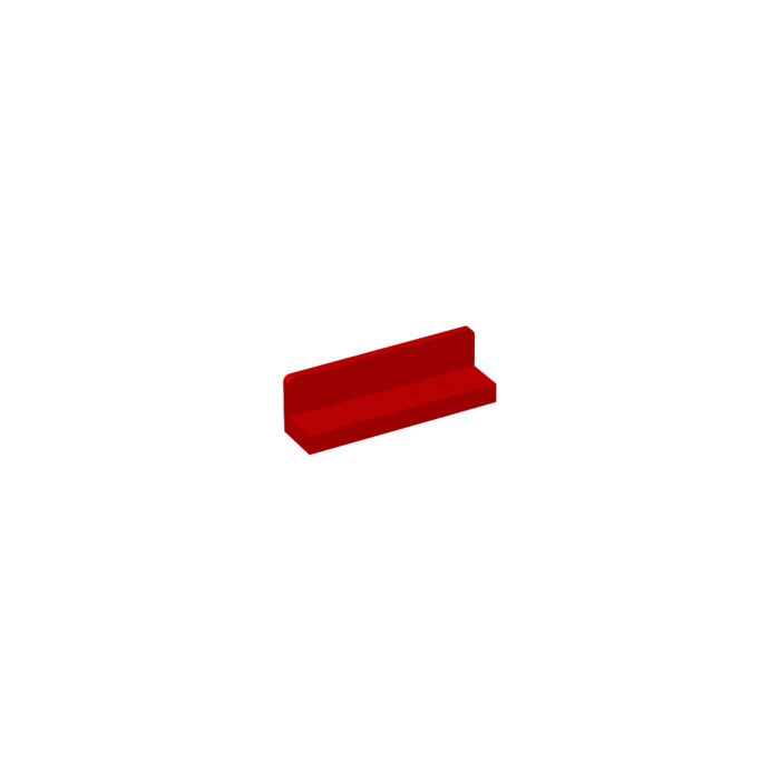LEGO Red Panel 1 x 4 with Rounded Corners (30413 / 43337) | Brick Owl ...