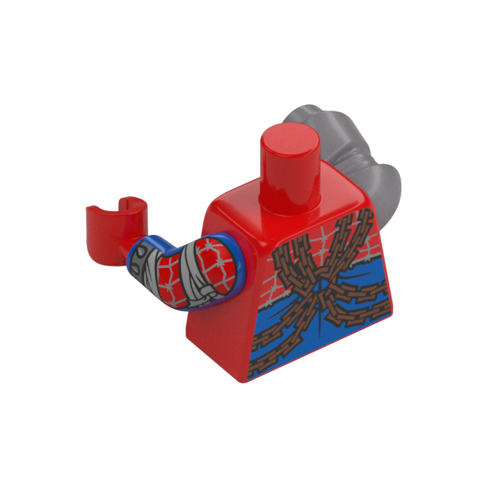 LEGO Red Petra Parker / Cyborg Spider-Woman Torso (973) | Brick Owl ...