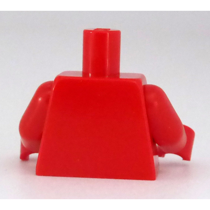 LEGO Red Plain Torso with Arms and Hands (73403 / 76382) | Brick Owl