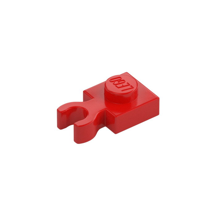 LEGO Plate 1 x 1 with Vertical Clip (Thin 'U' Clip) (4085 / 60897 ...