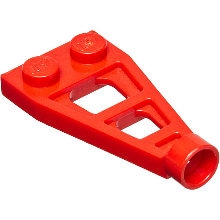 LEGO Plate 1 x 2 Triangle with Stud Hole (4596) | Brick Owl