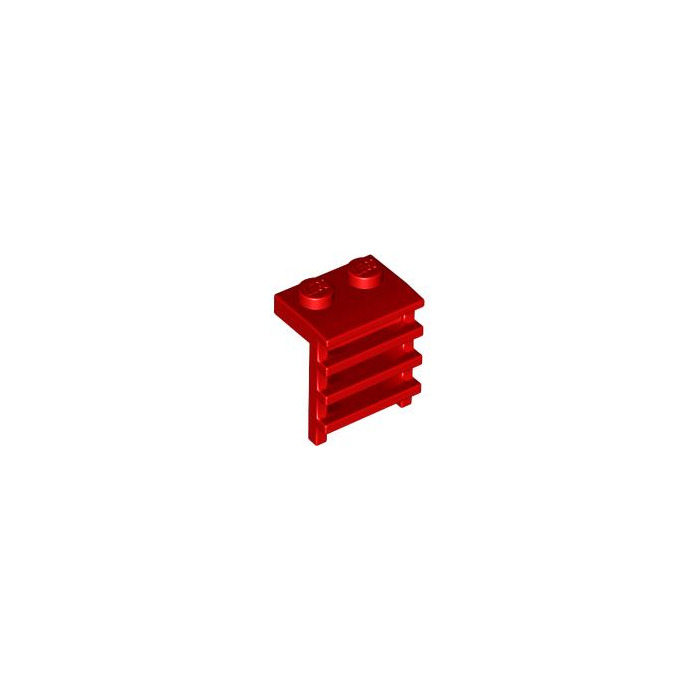 LEGO Red Plate 1 x 2 with Ladder (4175 / 31593) | Brick Owl - LEGO ...