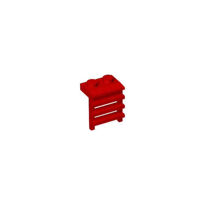 LEGO Red Plate 1 x 2 with Ladder (4175 / 31593) | Brick Owl - LEGO ...