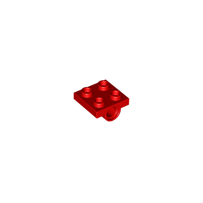 LEGO Red Plate 2 x 2 with Pin Holes (2817) | Brick Owl