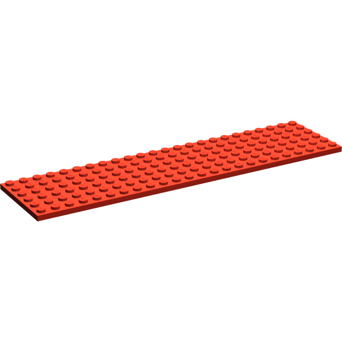 LEGO Red Plate 6 x 24 (3026) | Brick Owl - LEGO Marketplace