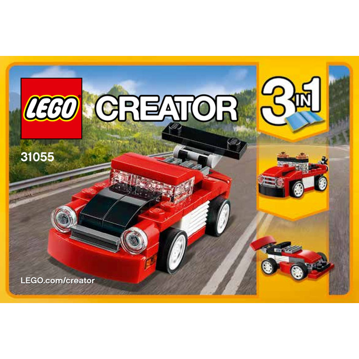LEGO Red Racer Set 31055 Instructions | Brick Owl