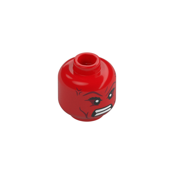 LEGO Red Red Hulk Minifigure Head (3274) | Brick Owl - LEGO Marketplace