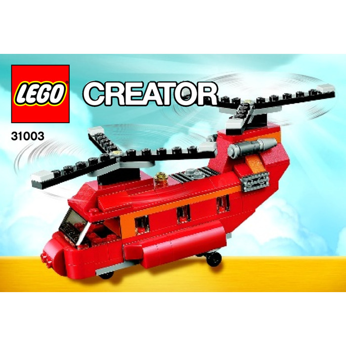 LEGO Red Rotors Set 31003 Instructions | Brick Owl - LEGO Marketplace