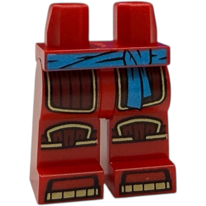 LEGO Red Samurai X (Nya) Minifigure Hips and Legs (10970) | Brick Owl ...