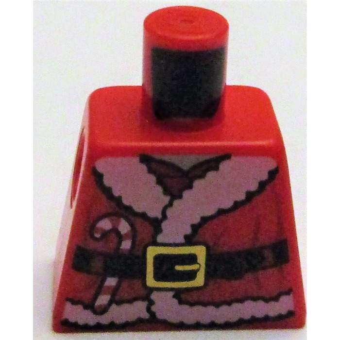 LEGO Red Santa Yoda Torso without Arms (973) | Brick Owl - LEGO Marketplace