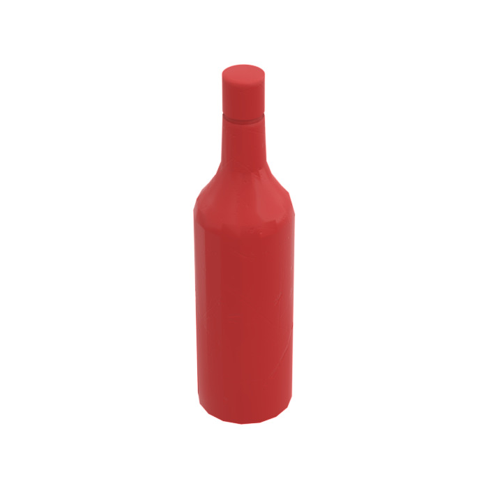 LEGO Red Scala Wine Bottle | Brick Owl - LEGO Marketplace