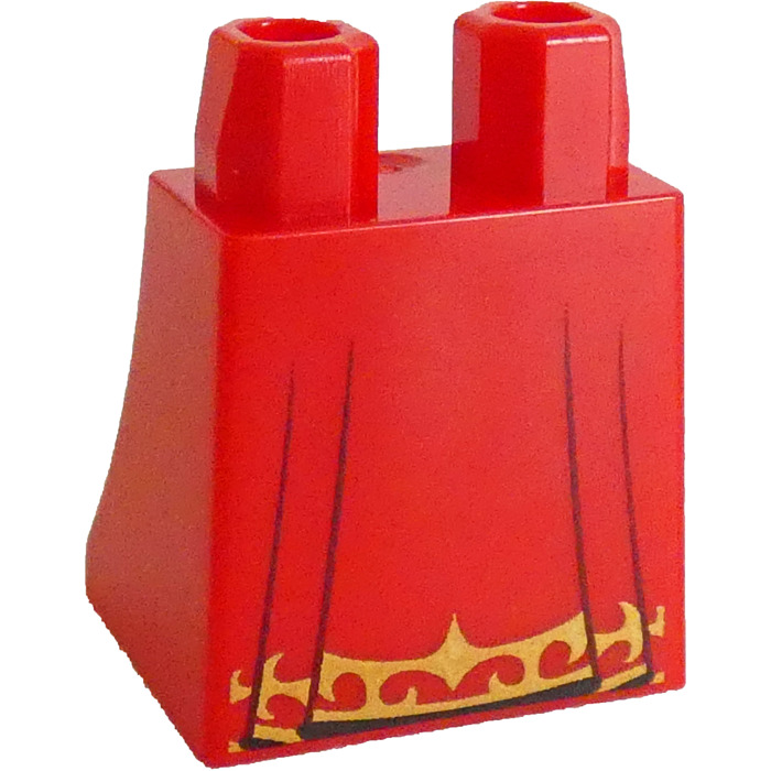 LEGO Red Skirt with Gold Decoration (36036 / 108199) | Brick Owl - LEGO ...