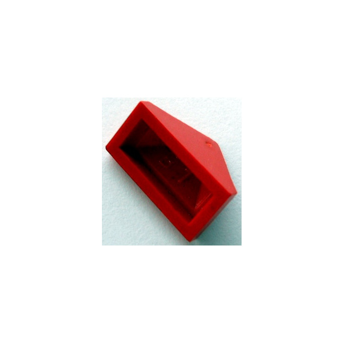 LEGO Red Slope 1 x 2 (45°) Triple with Hollow Bottom (3048) | Brick Owl ...