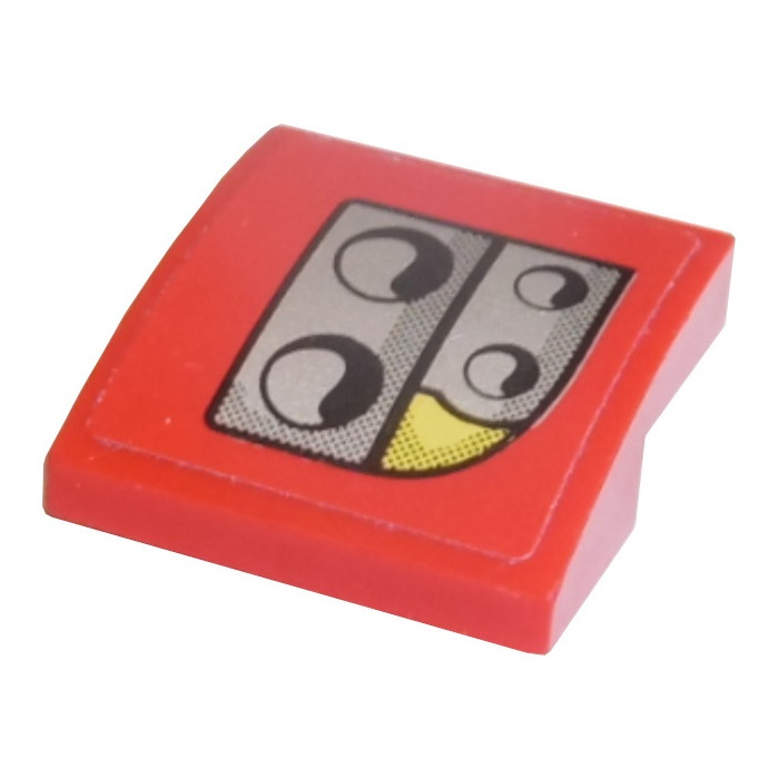 LEGO Slope 2 x 2 Curved with Headlights (right) Sticker (15068) | Brick ...