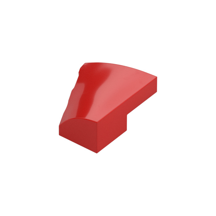 LEGO Red Slope 2 x 2 x 0.6 Curved Angled Left (5095) | Brick Owl - LEGO ...