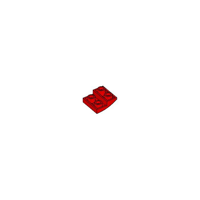 LEGO Red Slope 2 x 2 x 0.7 Curved Inverted (32803) | Brick Owl - LEGO ...